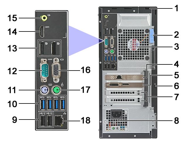 Guia Visual Dell OptiPlex 5040 e 7040 | Dell Brasil