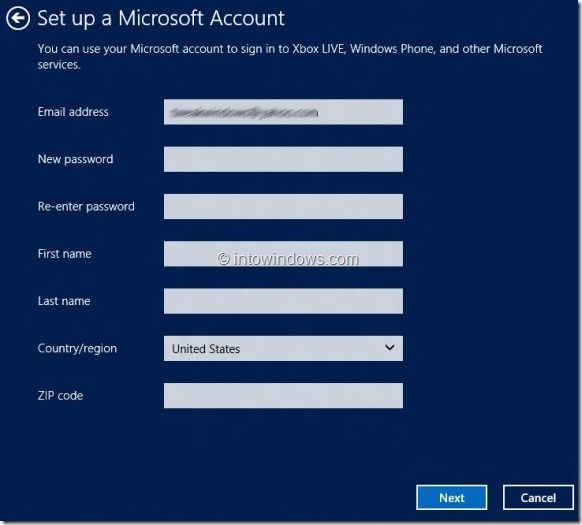 How To Create Microsoft Account In Windows 8 Dell Canada