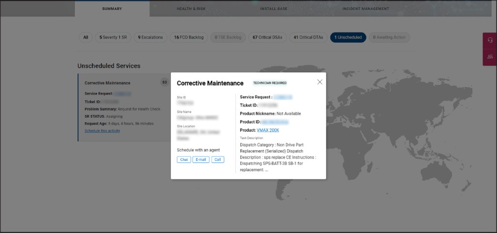Schedule and manage on-site services | Dell India