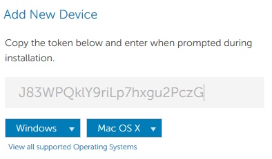 How to Obtain an Installation Token for Dell Threat Defense | Dell US