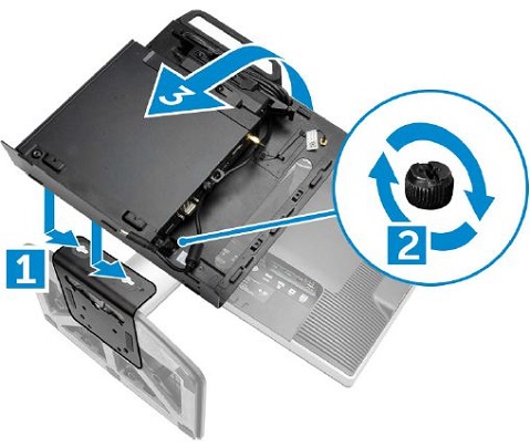 OptiPlex Micro Form Factor Mounting Options and installation methods ...