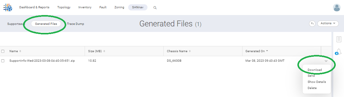 Connectrix: How to collect Brocade SupportSave logs using SANnav, CLI and Brocade USB. | Dell US