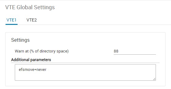 DLm: How to permanently set EFSMOVE=NEVER for DLm | Dell India