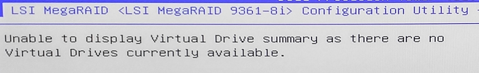 Management and Configuration of RAID Arrays on LSI MegaRAID 9361-8i ...