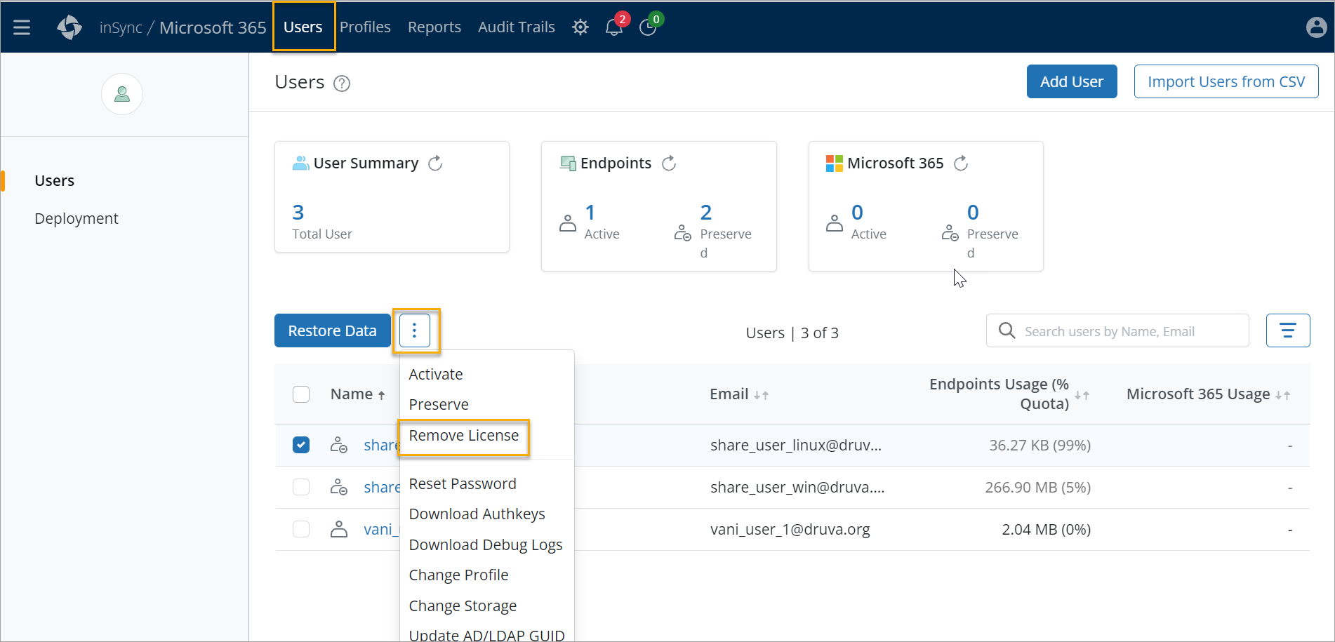 APEX Backup Services: How to Remove the license | Dell US