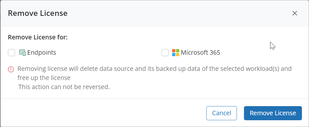 APEX Backup Services: How to Remove the license | Dell Macedonia