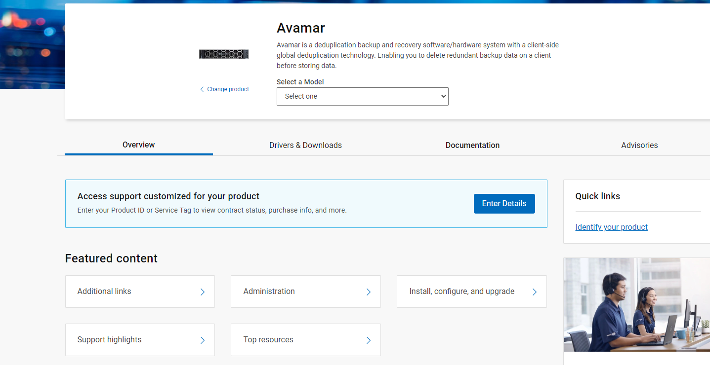 How to locate Avamar documentation on the Dell Support site | Dell US