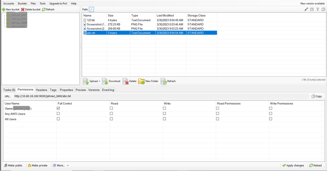 Ecs User Able To Delete Objects From A Bucket Without Delete Acl Permission Dell Pakistan