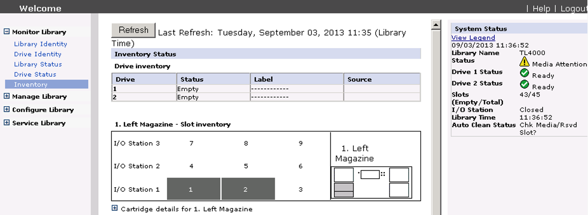 PowerVault TL2000/TL4000磁带库的简单说明以及常见问题处理 | Dell 中国