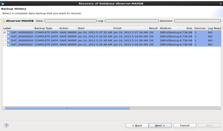 Networker Sap Maxdb Backup Restore And Citations Dell Us