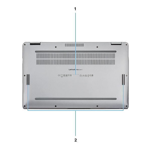 Latitude 7400 2 en 1: Guía visual de la computadora | Dell Perú