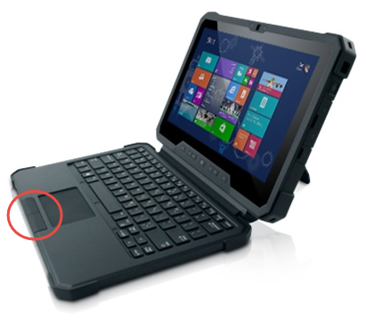 Touchpad Buttons on the Keyboard Dock for Latitude Rugged Extreme ...