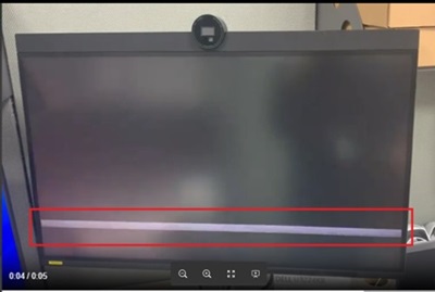 Dell U3224KB Monitor Connected to HD22Q Dock Using HDMI Port Displays ...