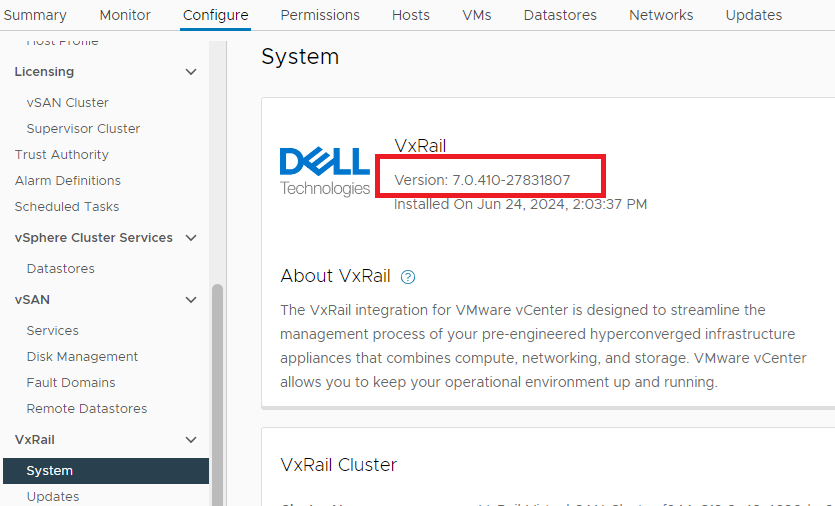 VxRail: How to Assign a Subscription License and Remove the Embedded ...