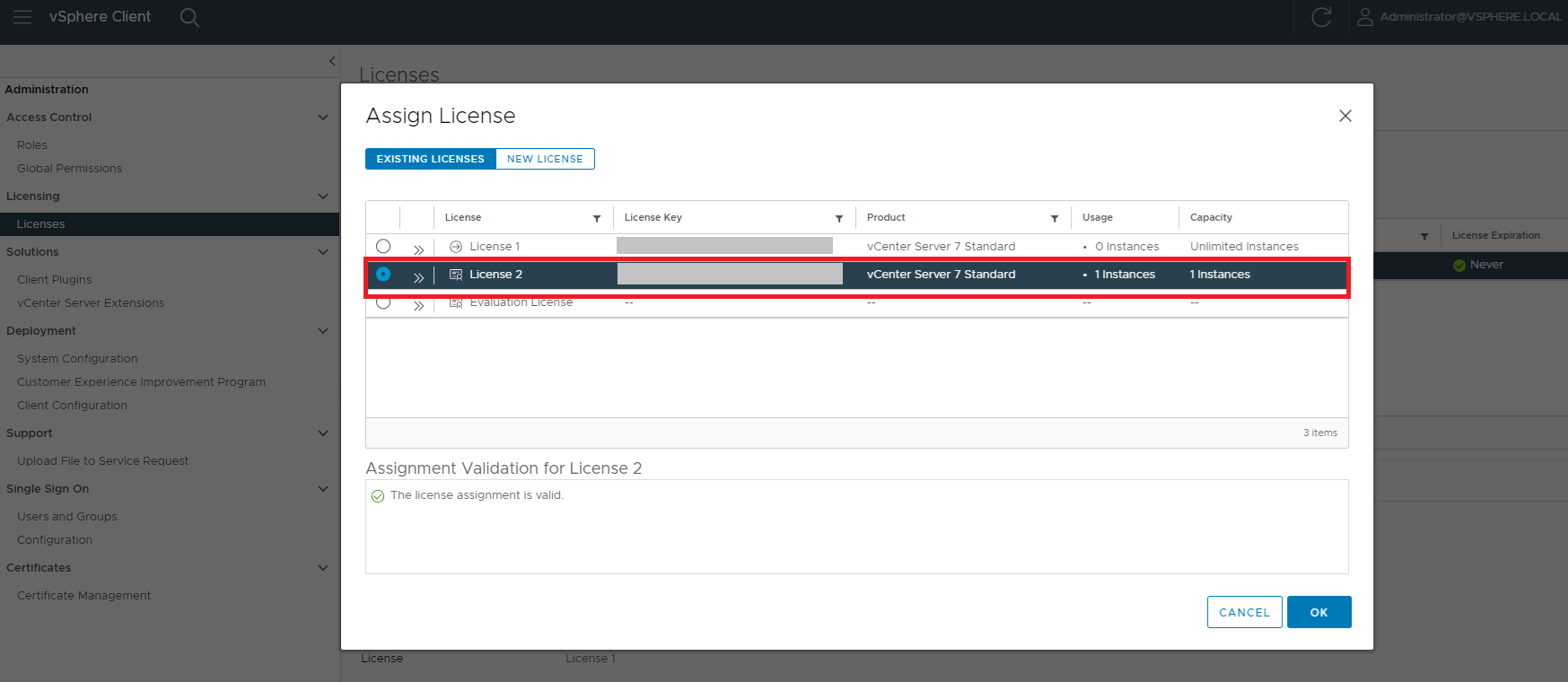 VxRail: How to Assign a Subscription License and Remove the Embedded ...
