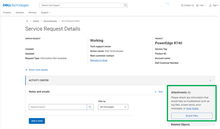 How to Share Log Files, Screenshots, and Error Messages with Dell ...