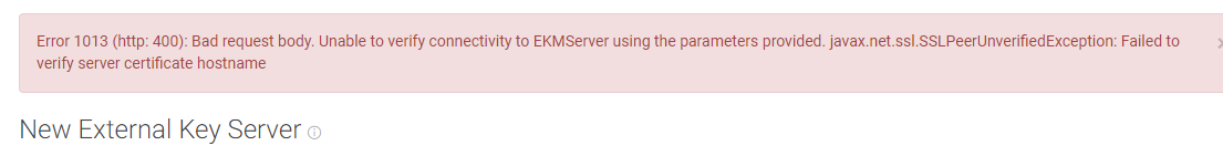 ECS: How to add external key management servers for key management ...
