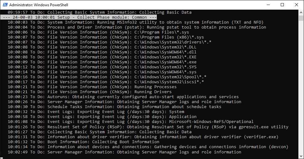 Gather Logs using Troubleshooting Script (TSS) in Windows PowerShell ...