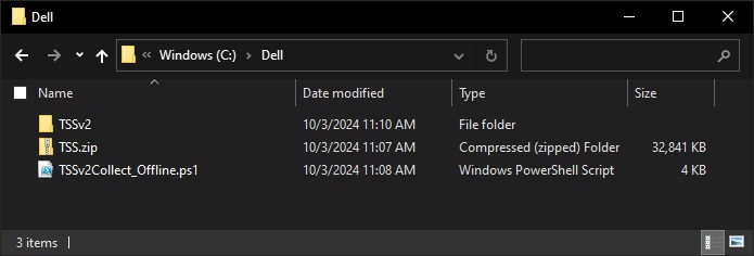Gather Logs Using Troubleshooting Script Tss In Windows Powershell Dell Bulgaria