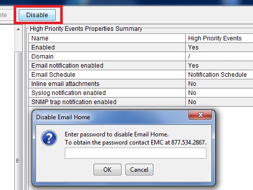 Avamar - How to disable EmailHome and DialHome email notifications ...