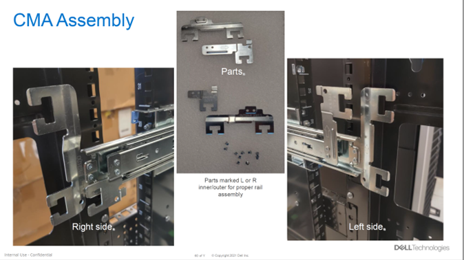 PowerVault MD24xx: How to Install the Cable Management Arm | Dell US