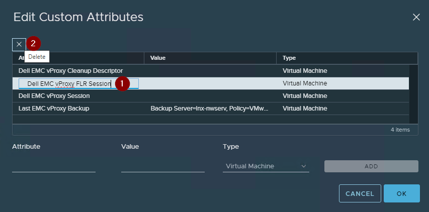 Nvp Vproxy Vm Backup Or Restore Operation Fails With Failed To Lock Virtual Machine For Backup