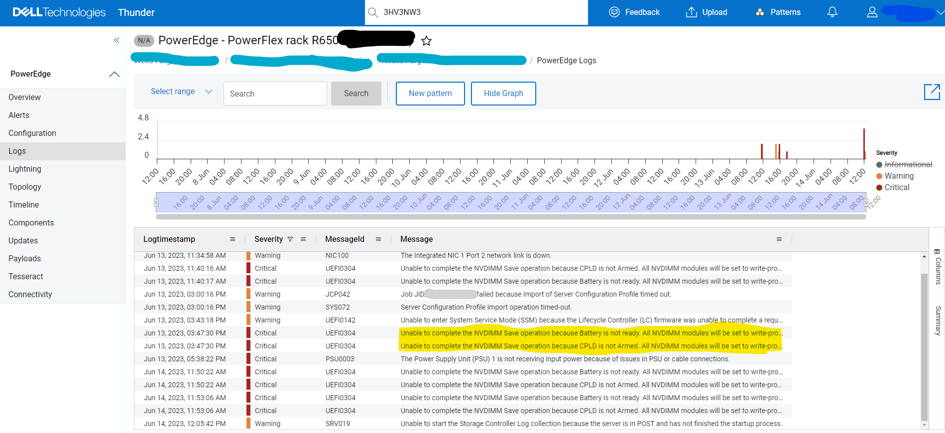NVDIMM Battery is Not Fully Charged or a Transient Battery Event | Dell US