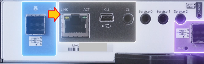 PowerVault ME4, ME5: The Network Port Ethernet Cable is Unplugged, or ...