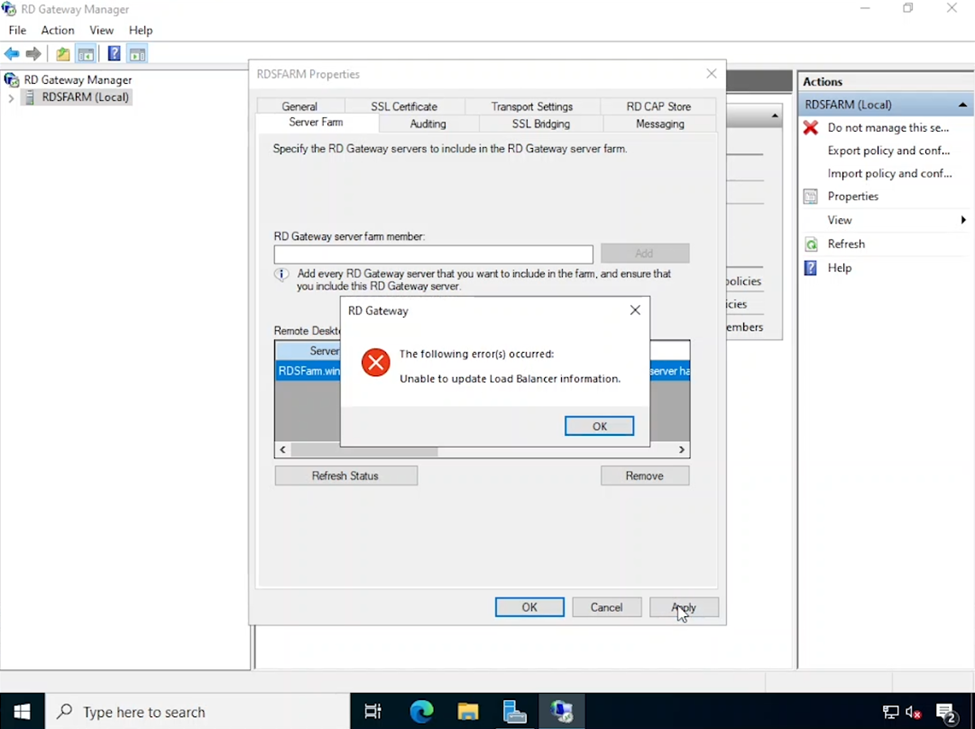 How to Set up a Remote Desktop Services Gateway Server in Windows Server 2022, 2019, or 2016 ...
