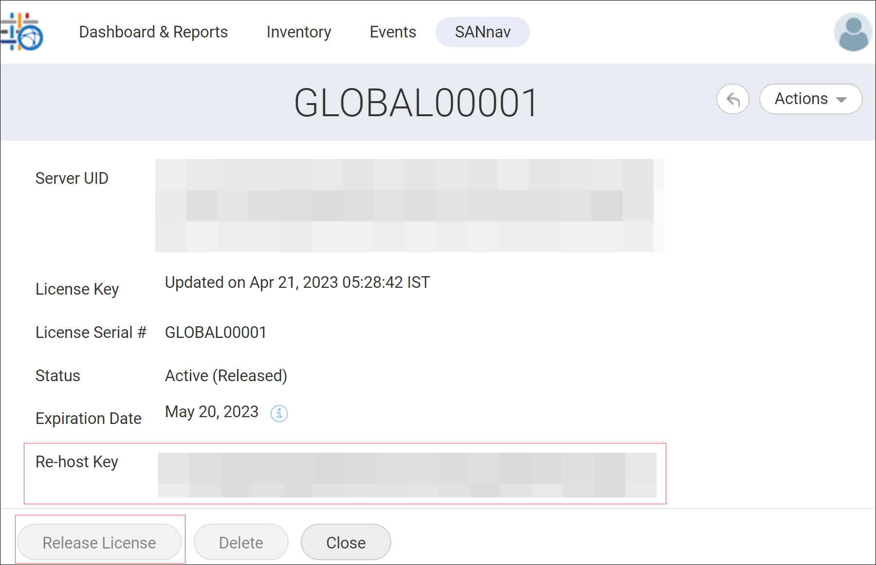 Connectrix: How to Generate License Key for Planned SANnav Migration ...
