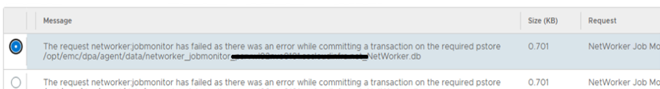 Data Protection Advisor: NetWorker jobmonitor Runs for a Week Then ...