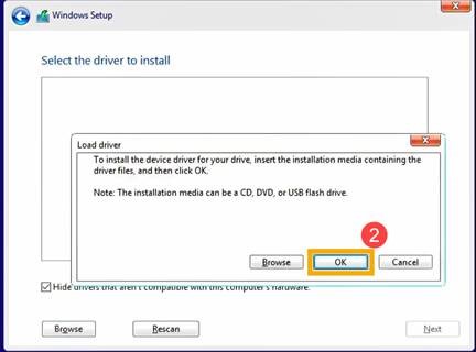 Intel 11th, 12th, and 13th Generation Processors, No Drives Can Be ...