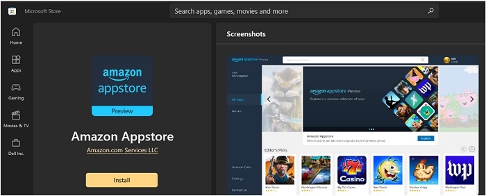 How to Enable the Amazon Appstore Preview on Windows 11 | Dell US