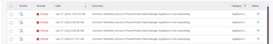 Appliance PowerProtect Data Manager DM5500 : Le service de télémétrie ...