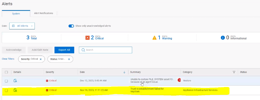 Устройство PowerProtect Data Manager — DM5500 имеет критическое ...