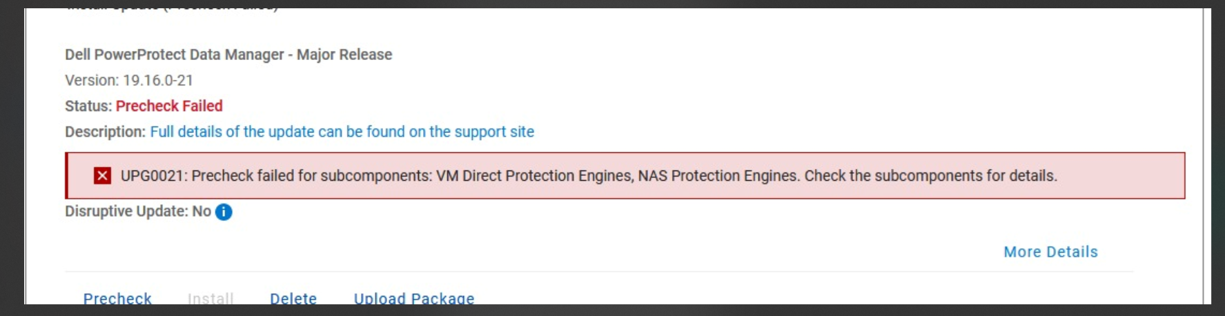 PowerProtect Data Manager VM Direct Protection Engine, NAS protection ...