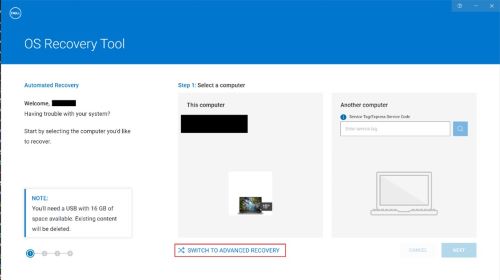 ThinOS Recovery From ISO Image when Encounter Fatal Error: Can not ...