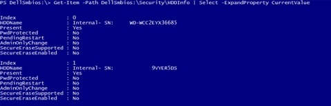 Dell Command PowerShell Provider Hard Drive Password feature | Dell US