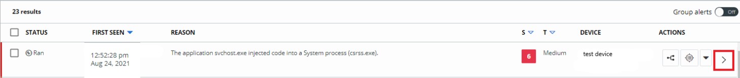 CreateRemoteThread 또는 NtQueueApcThread를 사용하는 VMware Carbon Black Cloud Endpoint 코드 삽입 알림 증가 ...