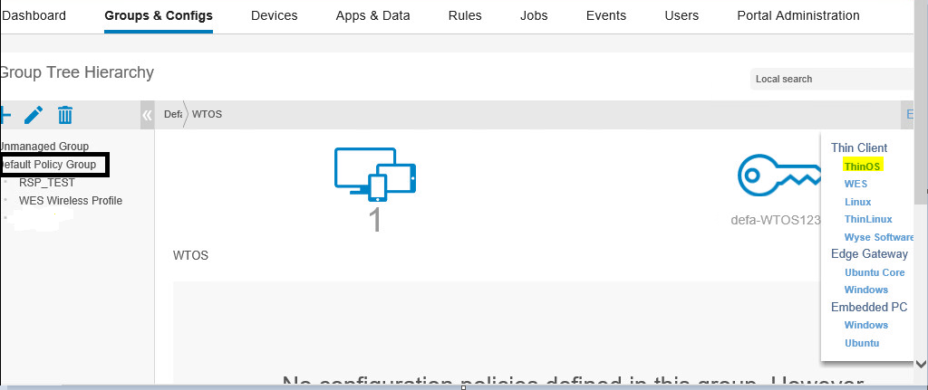 How to resolve Terminal_Name reset issue on Dell ThinOS devices on Wyse ...