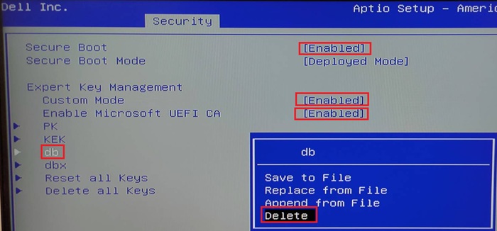Computer Does Not POST After Deleting Microsoft Corporation UEFI CA ...