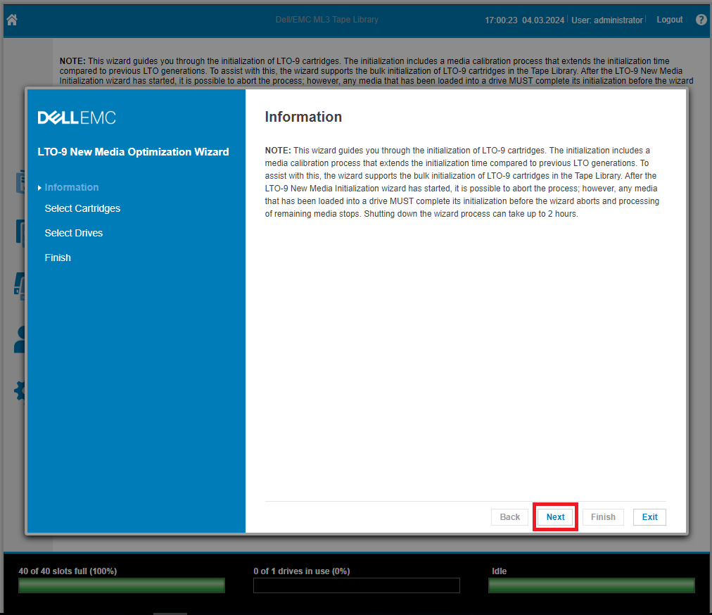 PowerVault ML3: LTO9 Media Optimization | Dell 日本