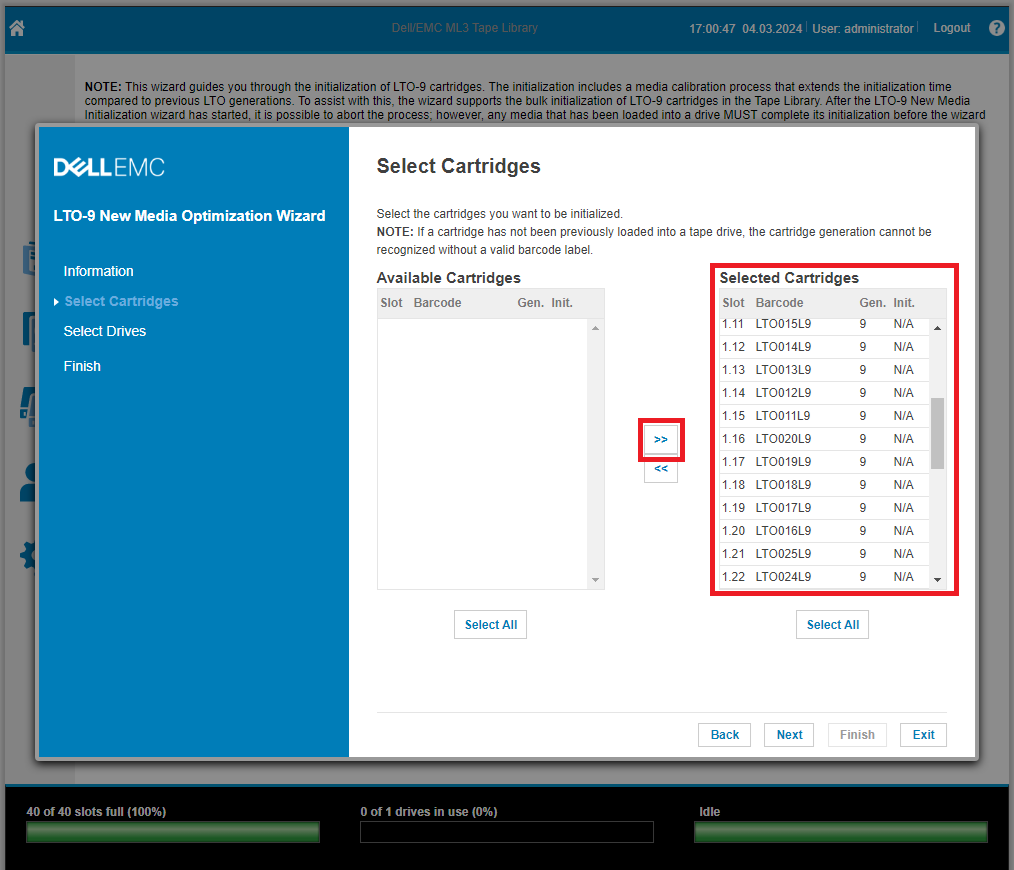 PowerVault ML3: LTO9 Media Optimization | Dell 日本