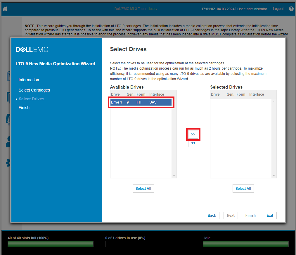 PowerVault ML3: LTO9 Media Optimization | Dell 日本