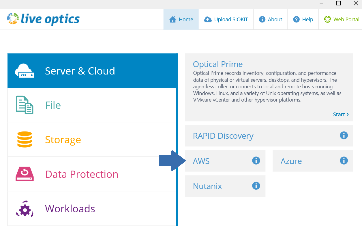 Live Optics: Complete an AWS collection | Dell India