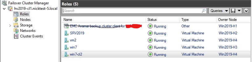 Avamar - Cluster configuration error SQL AG, Exchange DAG, or Hyper-V | Dell US