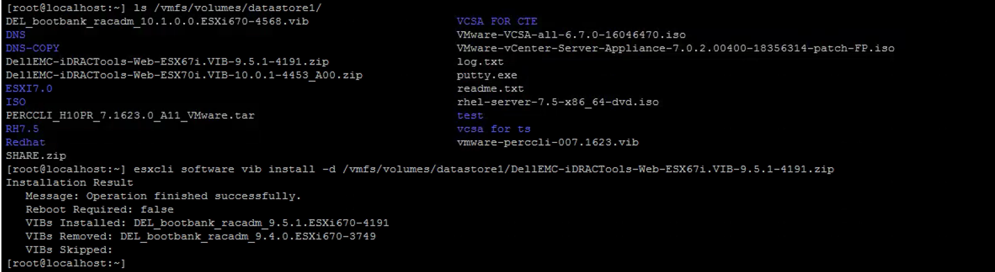 如何在VMware ESXi上安装RACADM 并配置iDRAC IP | Dell 中国