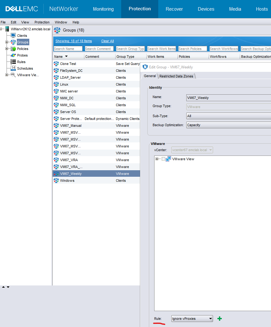 Nvp Vproxy Vm Workflow Shows Successful Even When There Are Failed Vm Backups Dell Suriname 