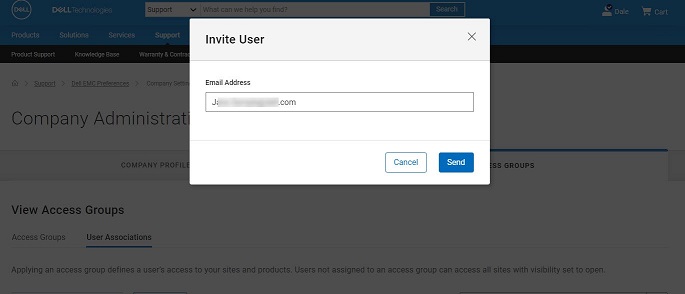 Company Administration - Create and Manage Access Groups | Dell US