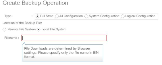 How to Take Unified Computing System Backup and Restore It | Dell US